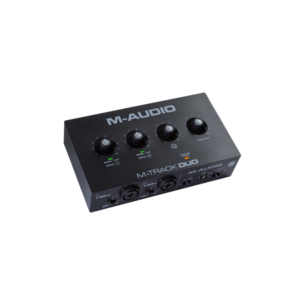 INTERFACE DE AUDIO M AUDIO M-TRACK DUO | Tienda Musical Francisco El Hombre
