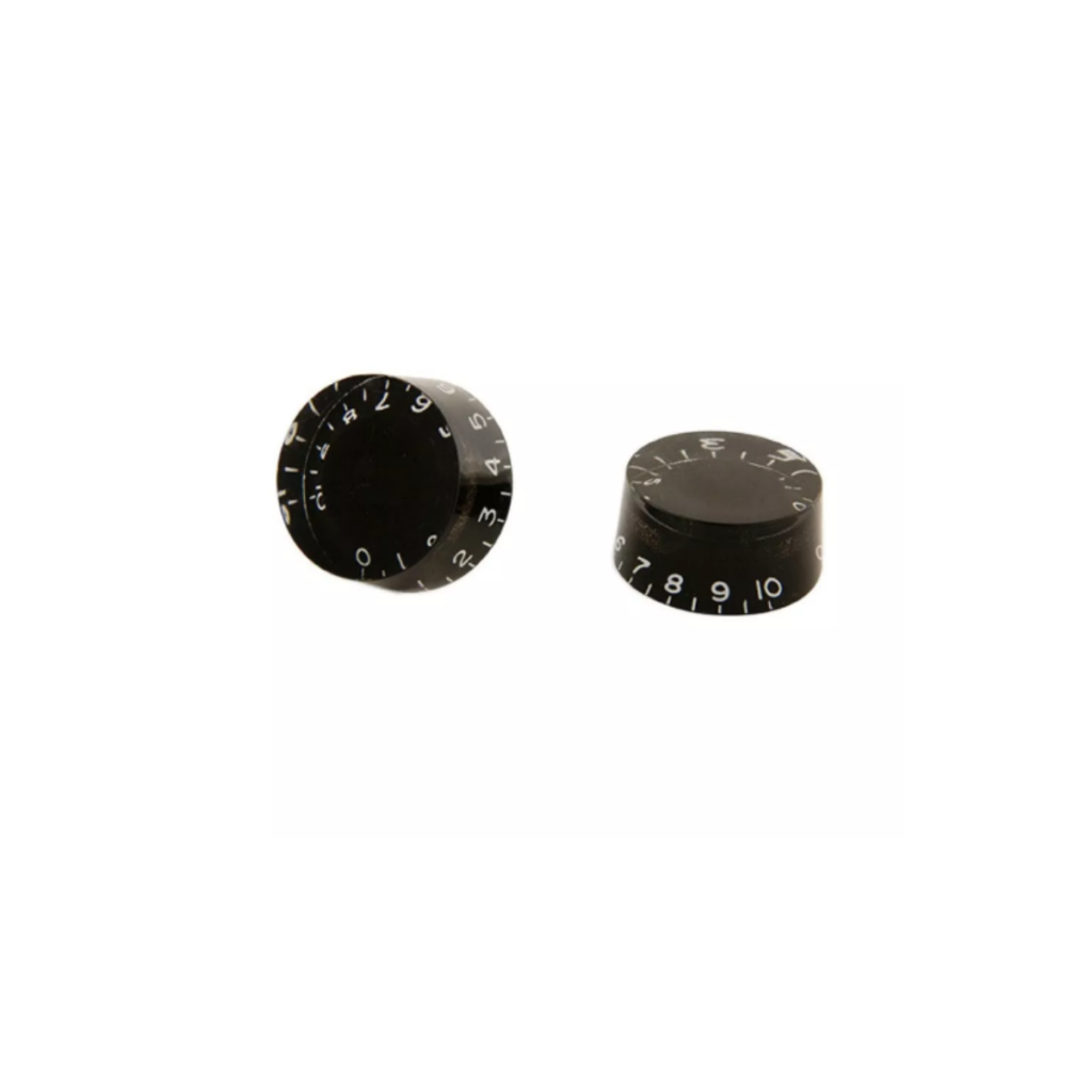 Perilla Guitarra Tipo Gibson Negra set 2 Unidades | Tienda Musical ...
